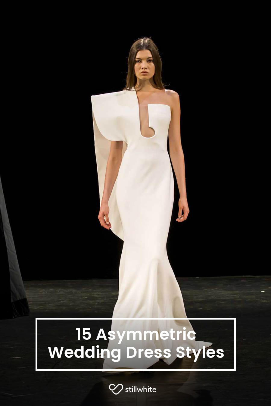 15 Asymmetric Wedding Dress Styles – Stillwhite Blog