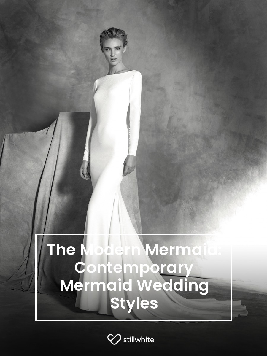 The Modern Mermaid: Contemporary Mermaid Wedding Styles – Stillwhite Blog
