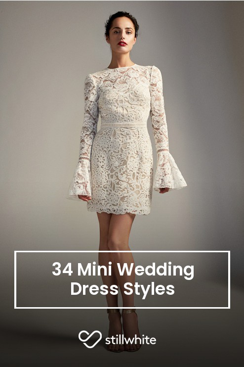34 Mini Wedding Dress Styles – Stillwhite Blog
