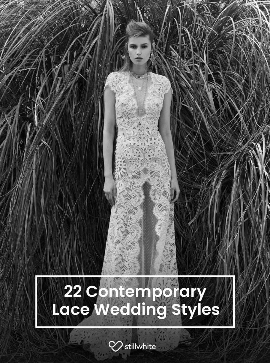 22 Contemporary Lace Wedding Styles – Stillwhite Blog