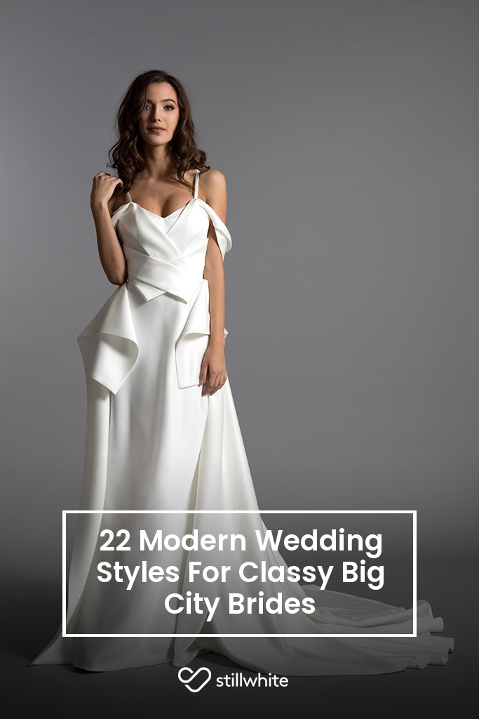 22 Modern Wedding Styles For Classy Big City Brides – Stillwhite Blog