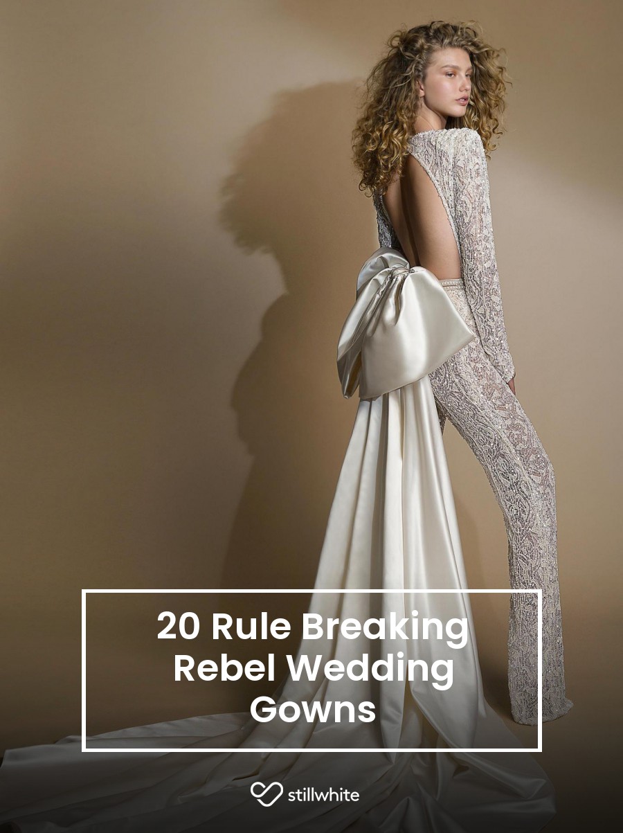 20 Rule Breaking Rebel Wedding Gowns – Stillwhite Blog