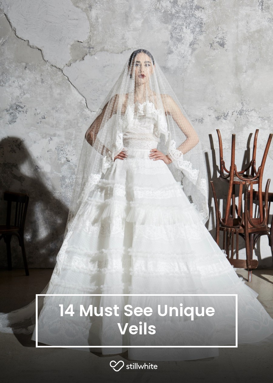 14 Must See Unique Veils – Stillwhite Blog