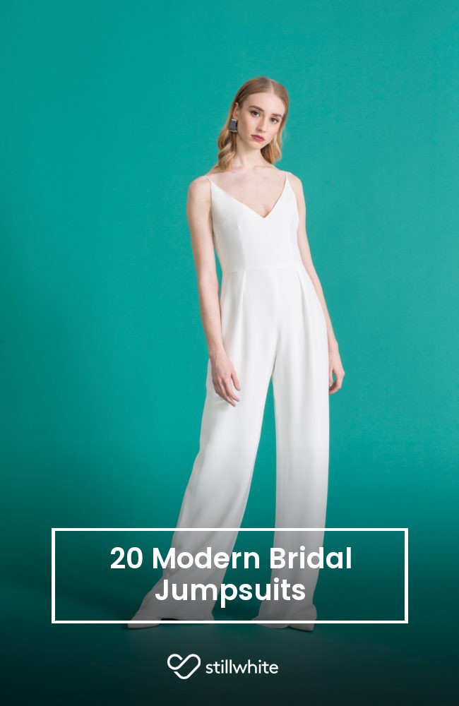 20 Modern Bridal Jumpsuits – Stillwhite Blog