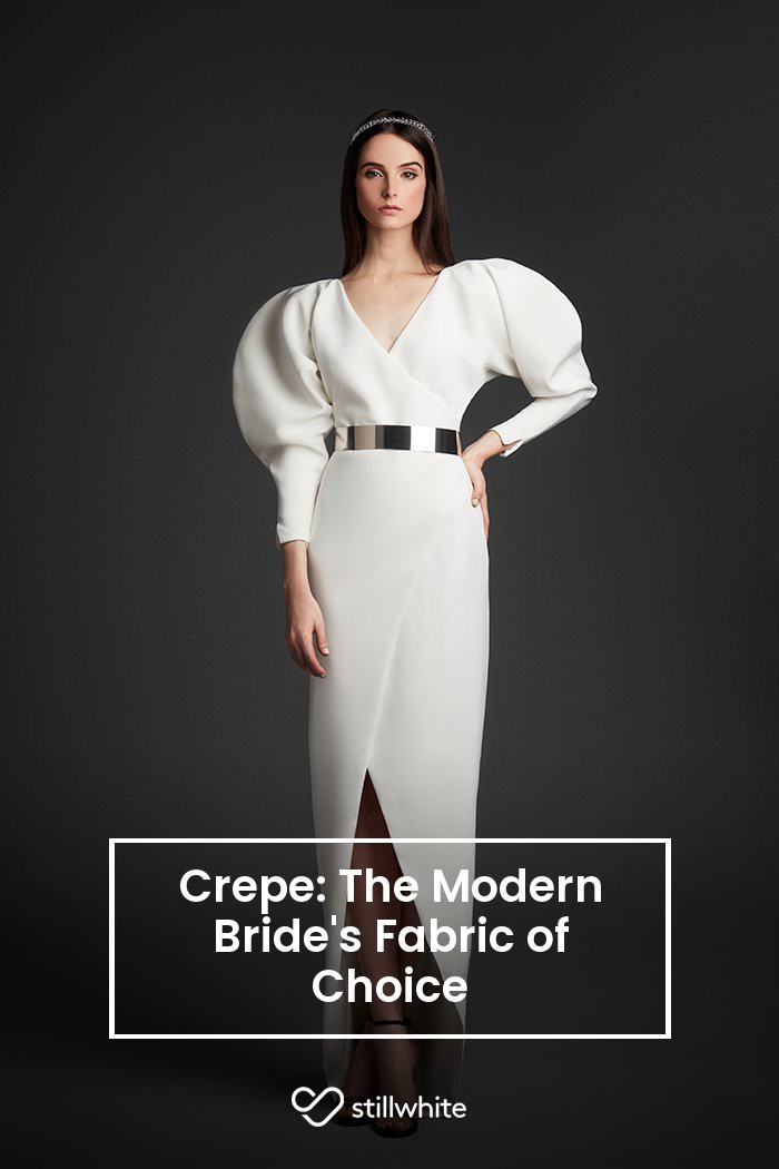 Crepe: The Modern Bride's Fabric of Choice – Stillwhite Blog