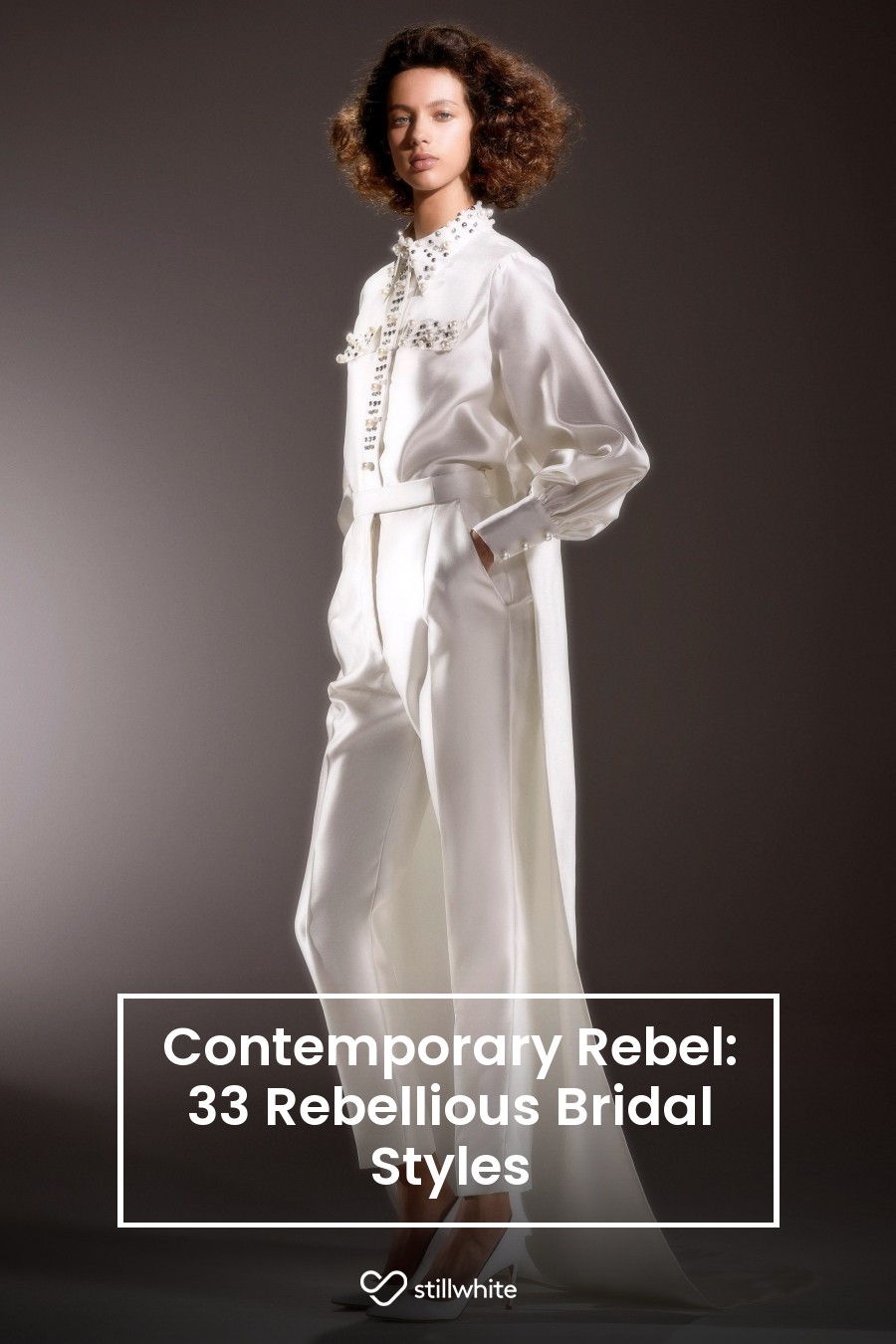 Contemporary Rebel: 33 Rebellious Bridal Styles – Stillwhite Blog