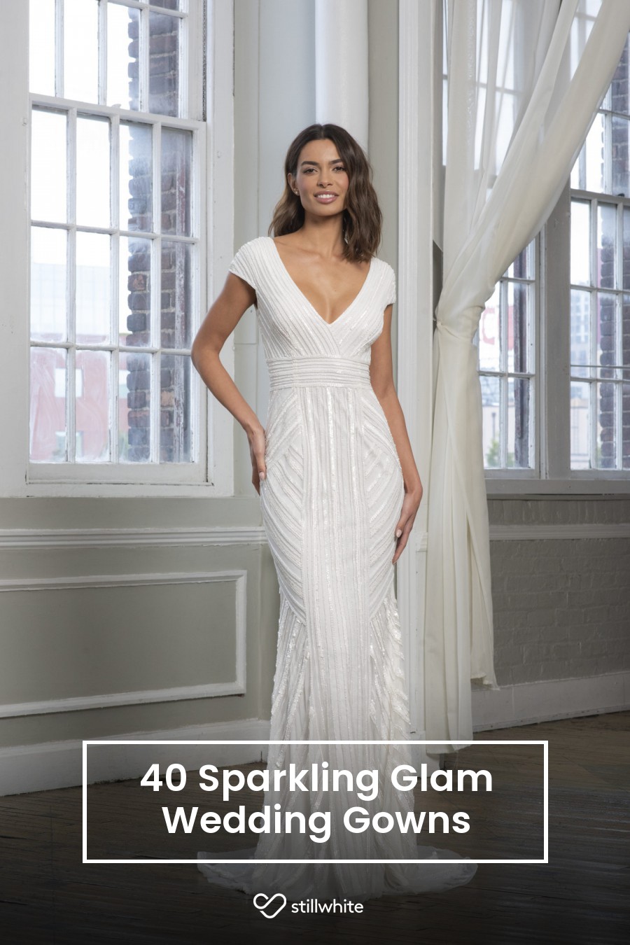 40 Sparkling Glam Wedding Gowns – Stillwhite Blog