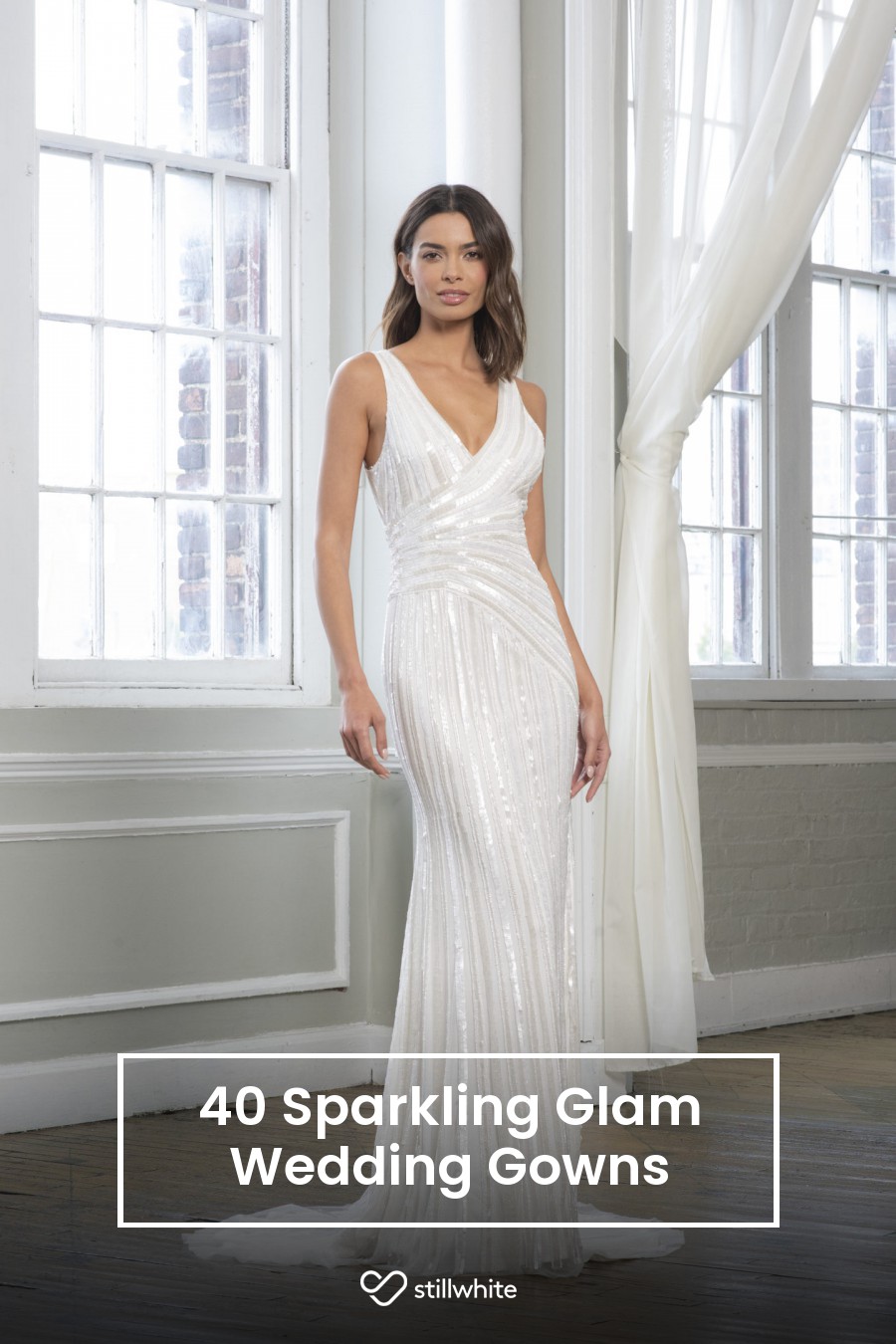 40 Sparkling Glam Wedding Gowns – Stillwhite Blog