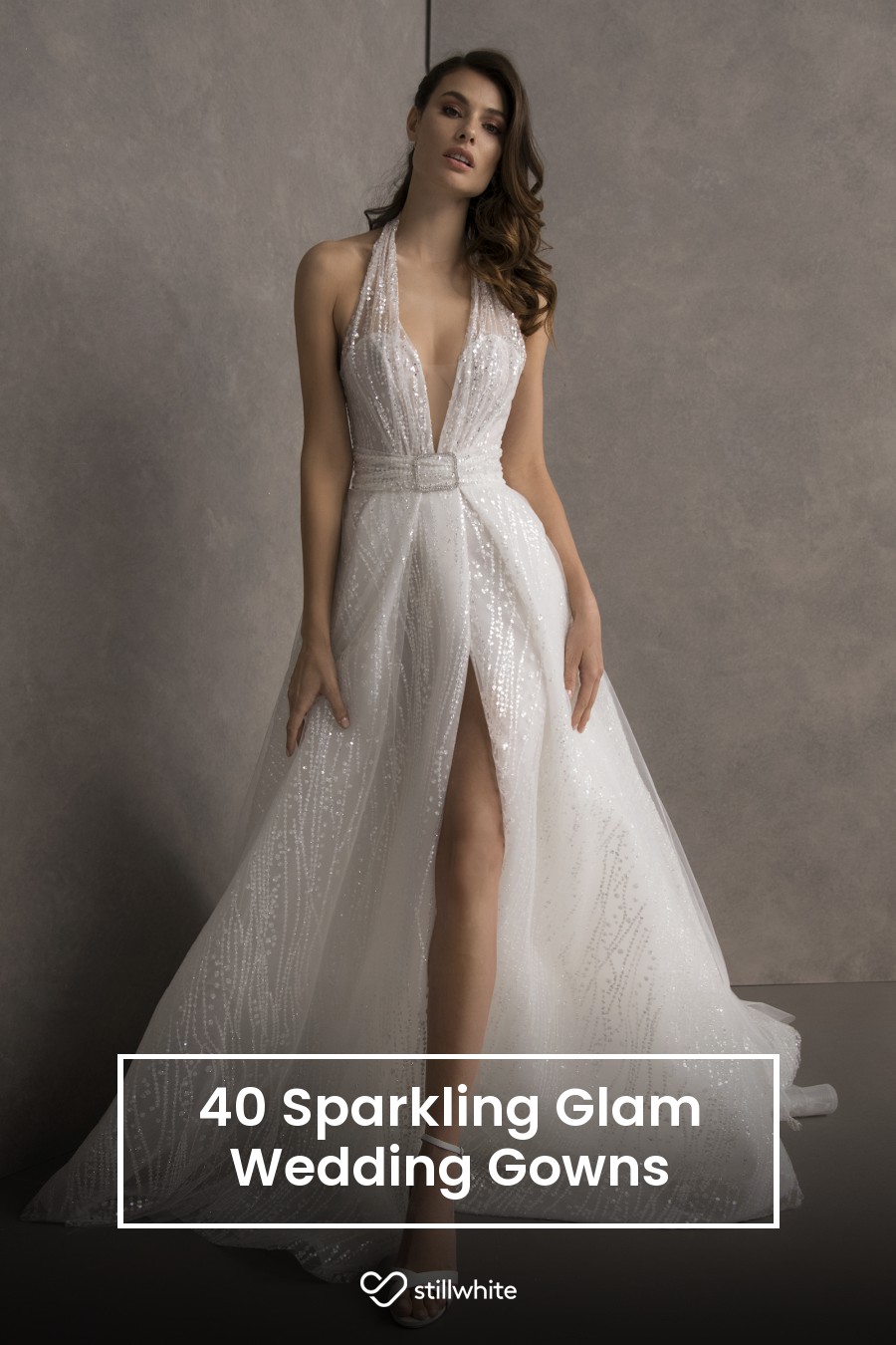 40 Sparkling Glam Wedding Gowns – Stillwhite Blog