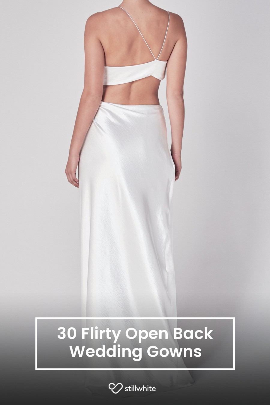 30 Flirty Open Back Wedding Gowns – Stillwhite Blog