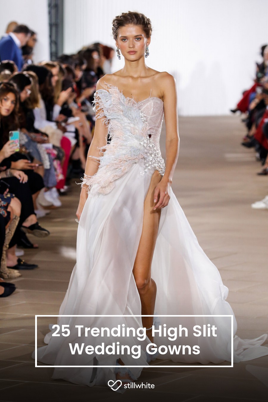 25 Trending High Slit Wedding Gowns – Stillwhite Blog
