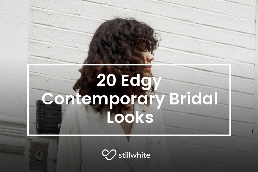 20 Edgy Contemporary Bridal Looks – Stillwhite Blog