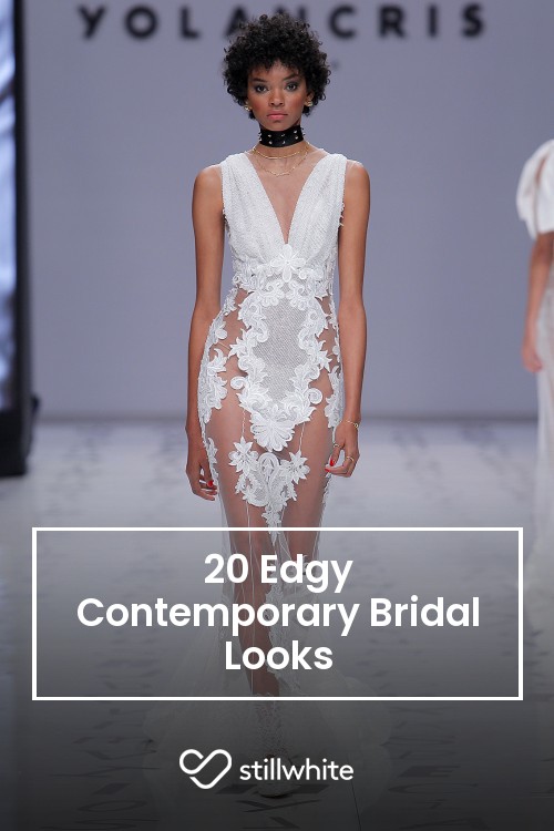 20 Edgy Contemporary Bridal Looks – Stillwhite Blog