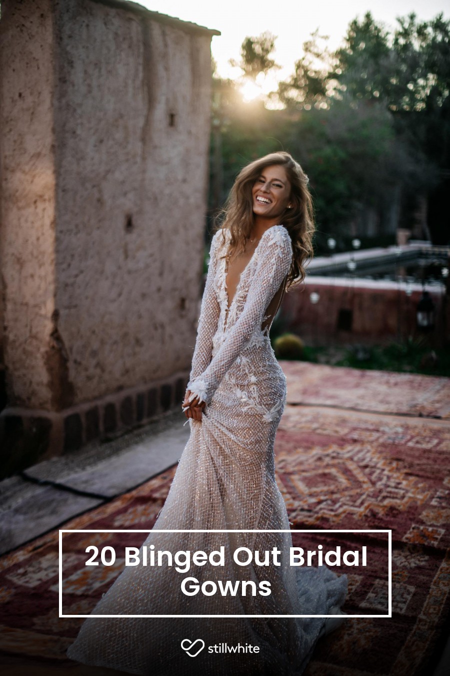 20 Blinged Out Bridal Gowns – Stillwhite Blog