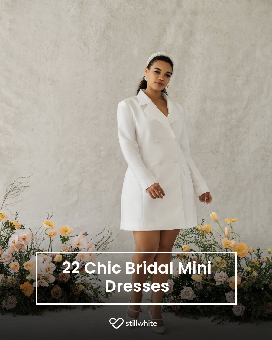 22 Chic Bridal Mini Dresses – Stillwhite Blog