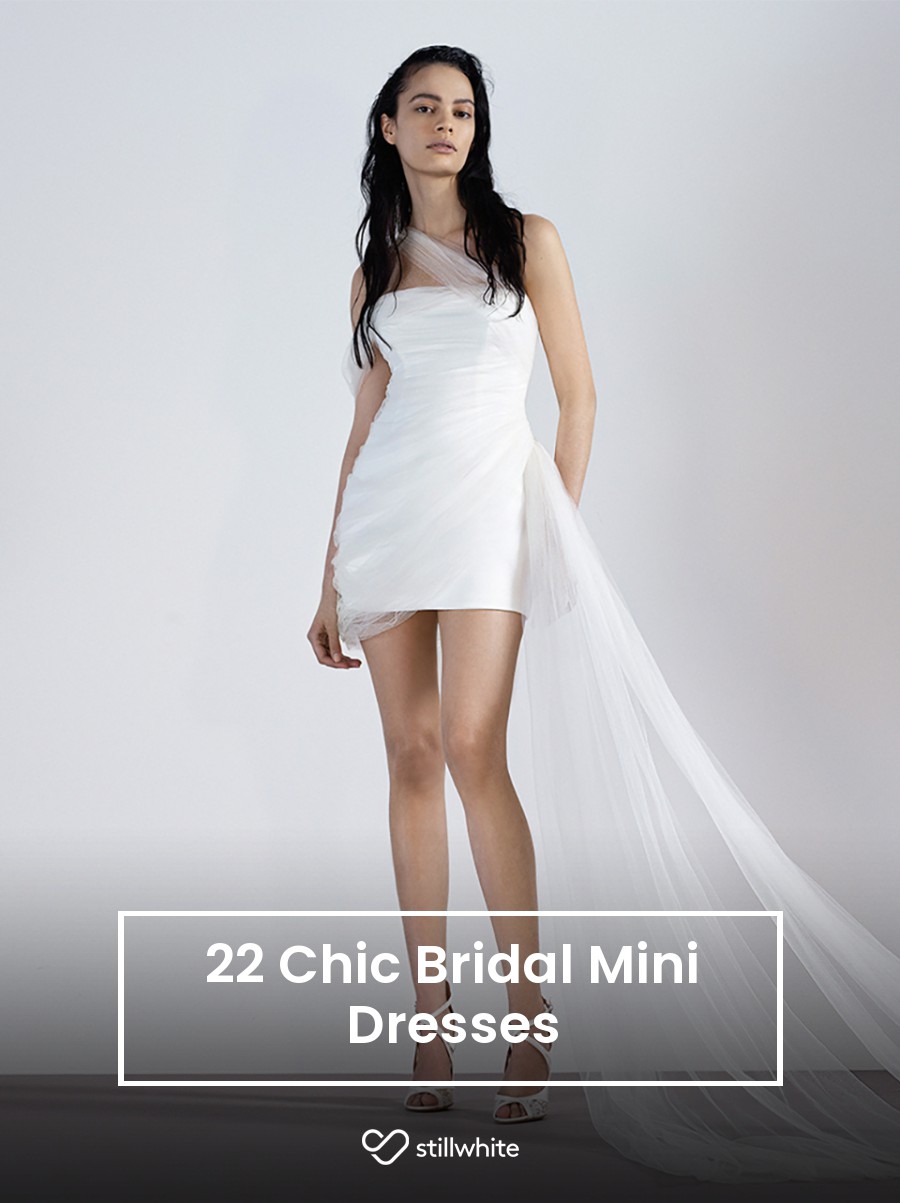 22 Chic Bridal Mini Dresses – Stillwhite Blog