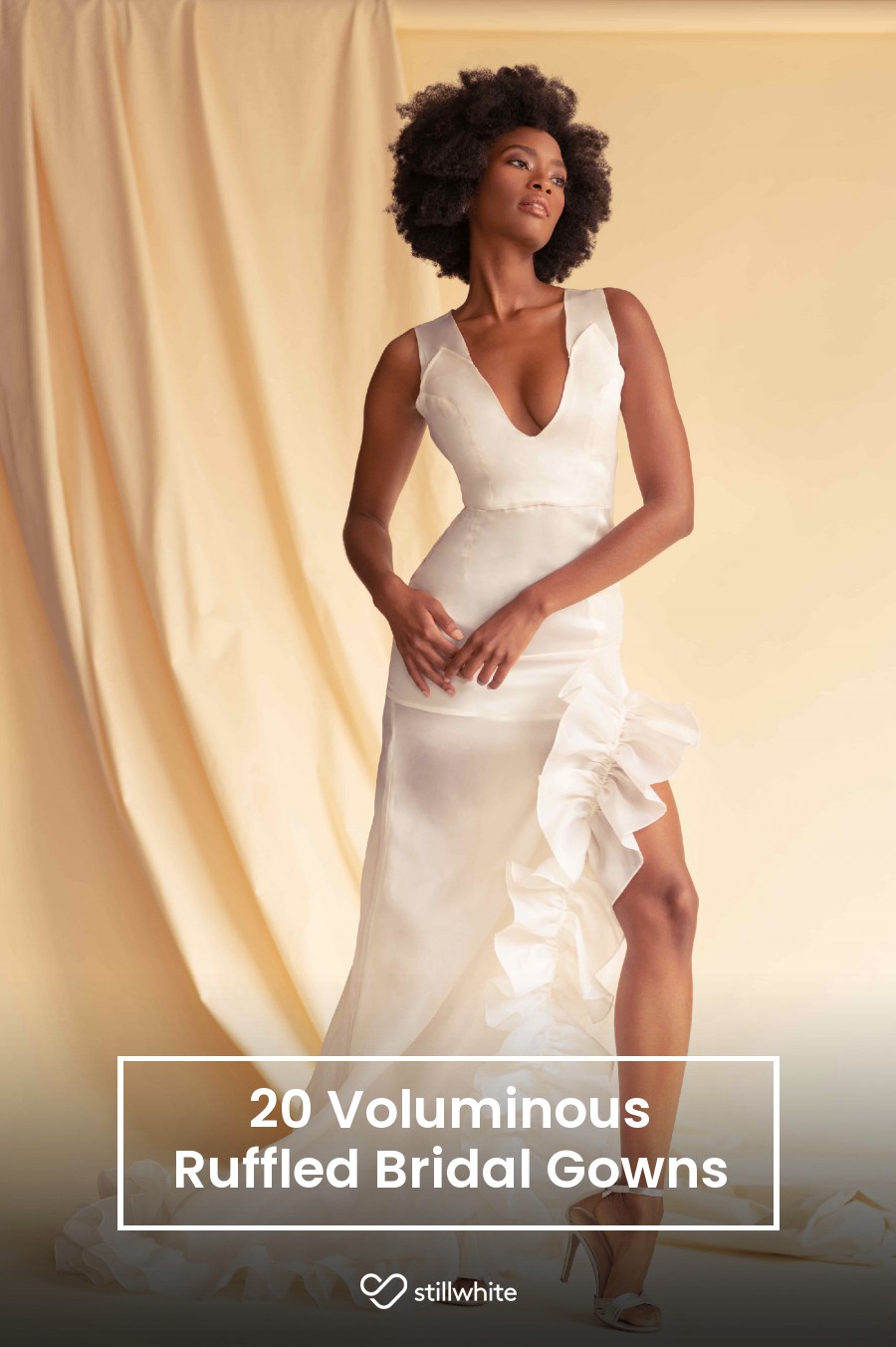 20 Voluminous Ruffled Bridal Gowns – Stillwhite Blog