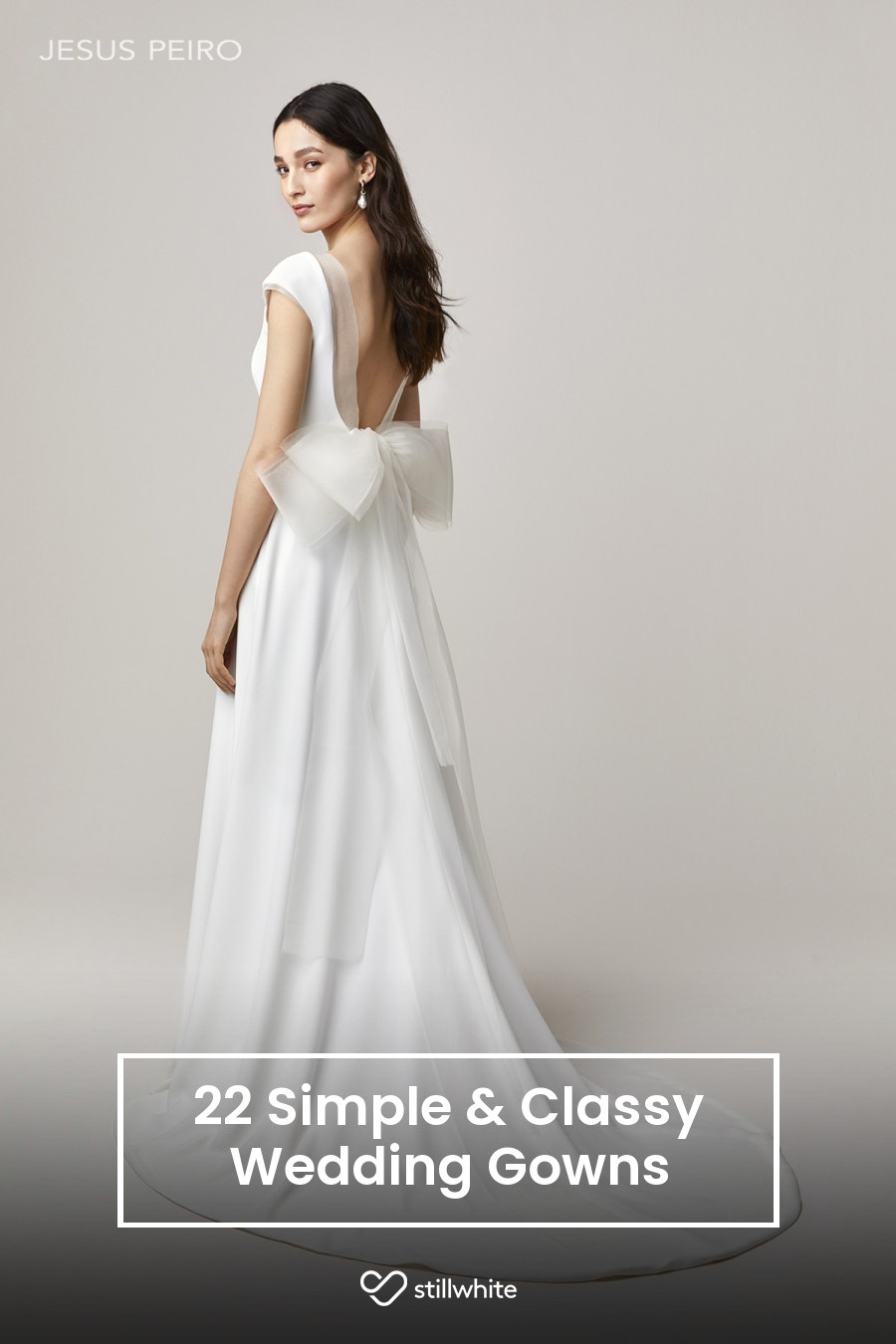 22 Simple & Classy Wedding Gowns – Stillwhite Blog
