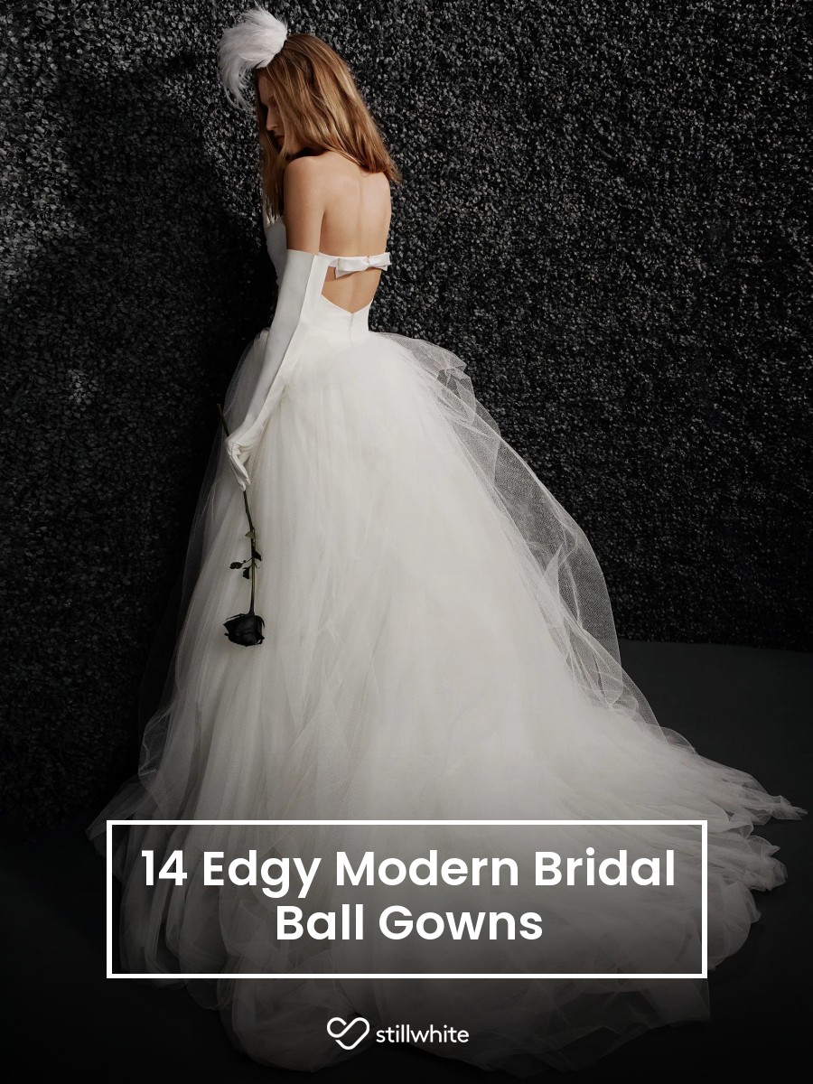 14 Edgy Modern Bridal Ball Gowns – Stillwhite Blog