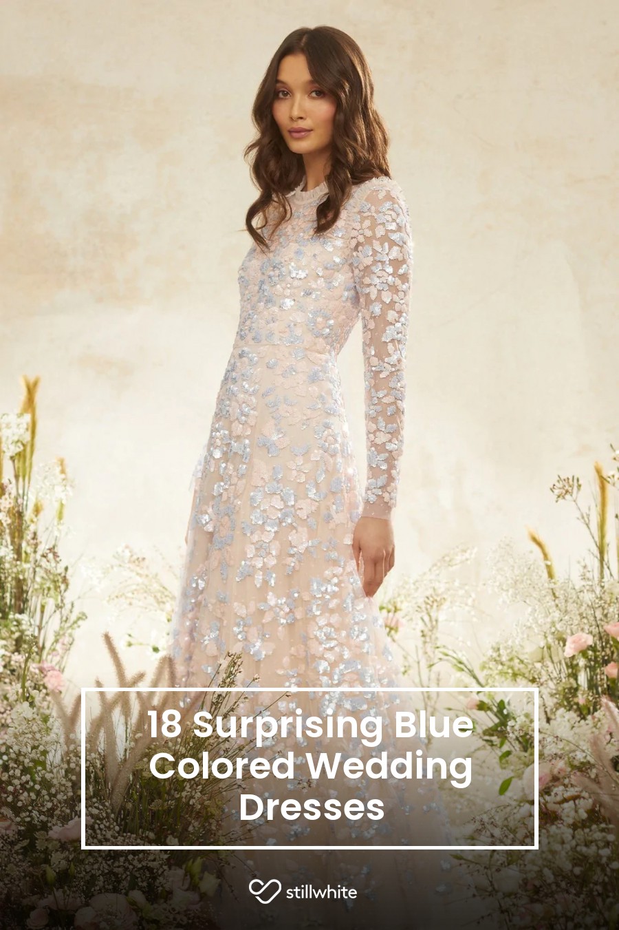 18 Surprising Blue Colored Wedding Dresses – Stillwhite Blog