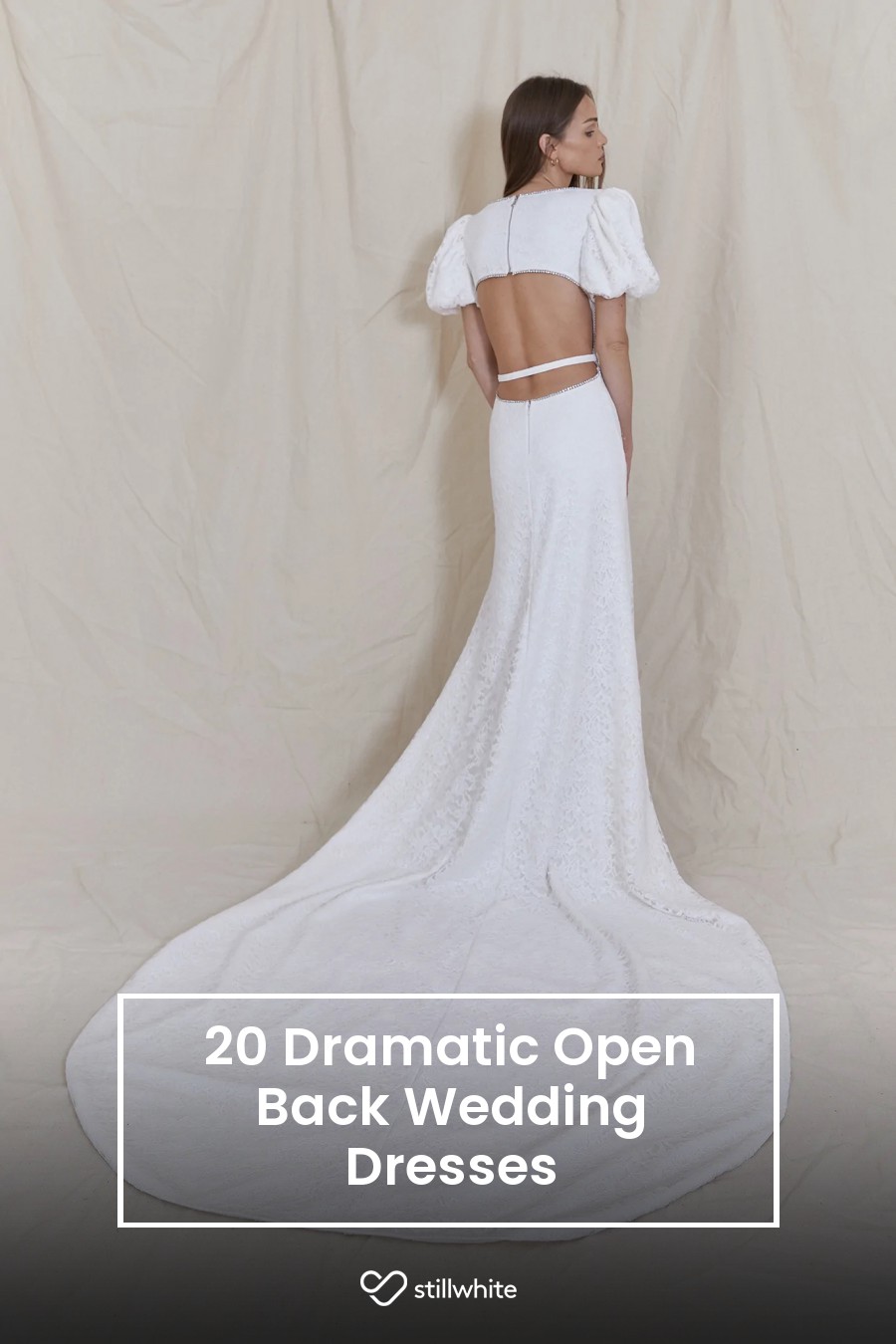 20 Dramatic Open Back Wedding Dresses – Stillwhite Blog