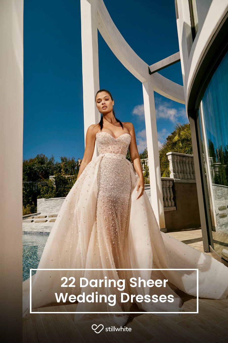 22 Daring Sheer Wedding Dresses – Stillwhite Blog