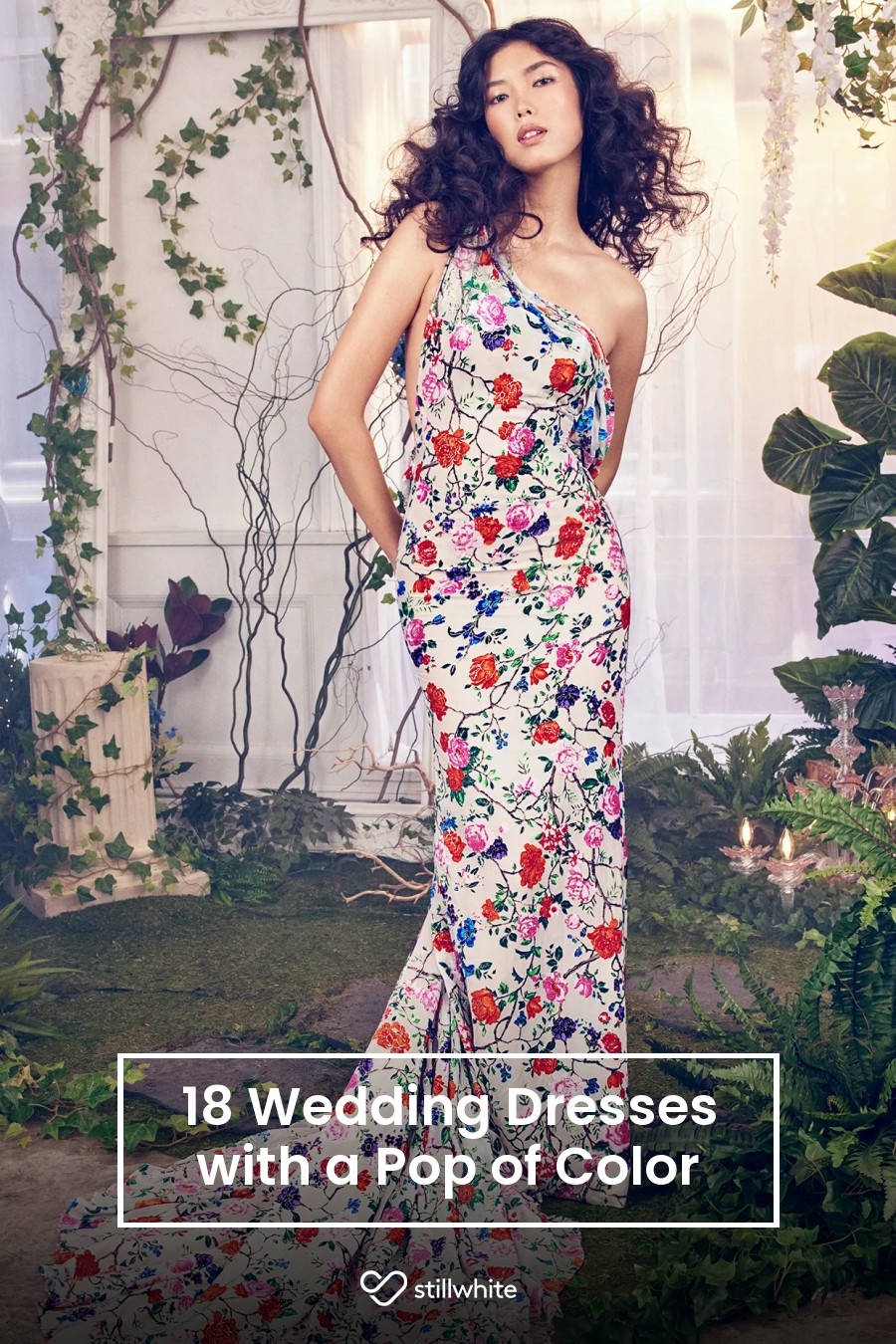 18 Wedding Dresses with a Pop of Color – Stillwhite Blog