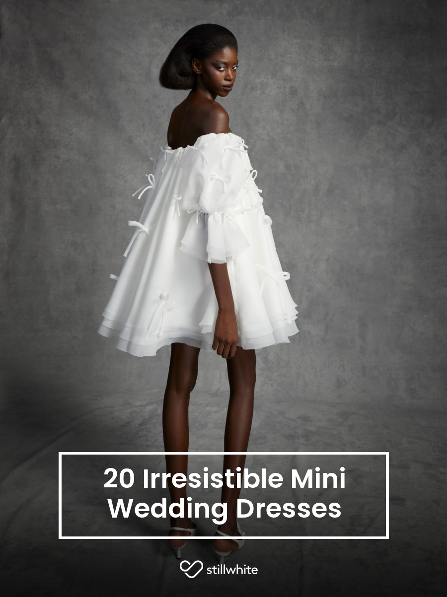 20 Irresistible Mini Wedding Dresses – Stillwhite Blog