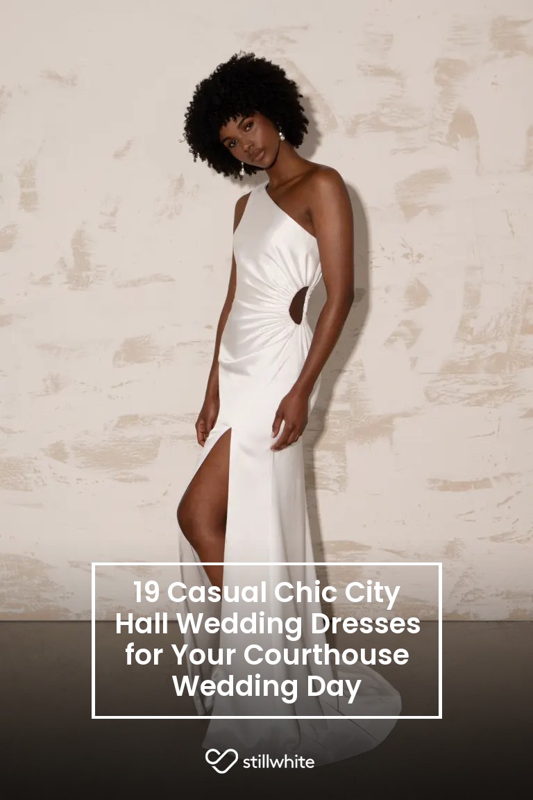 19 Casual Chic City Hall Wedding Dresses for Your Courthouse Wedding ...