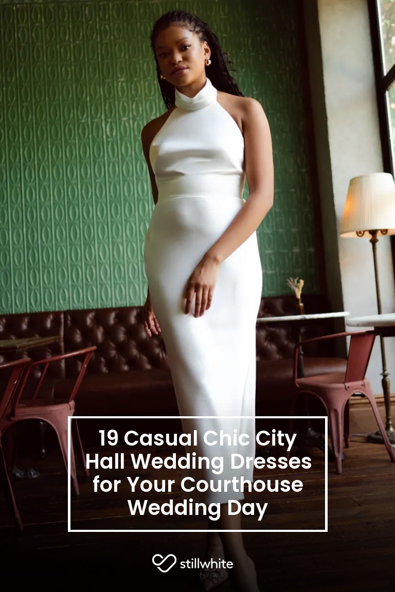 19 Casual Chic City Hall Wedding Dresses for Your Courthouse Wedding ...