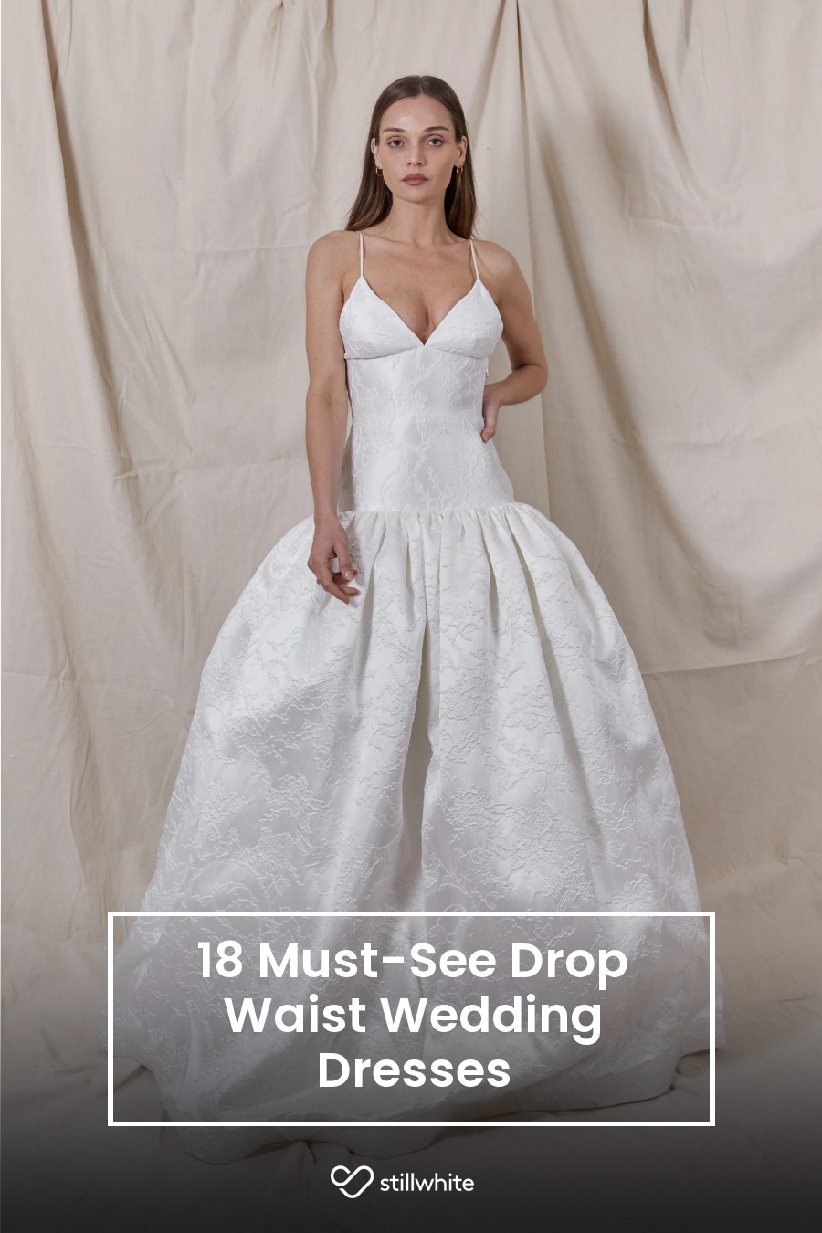 18 Must-See Drop Waist Wedding Dresses – Stillwhite Blog
