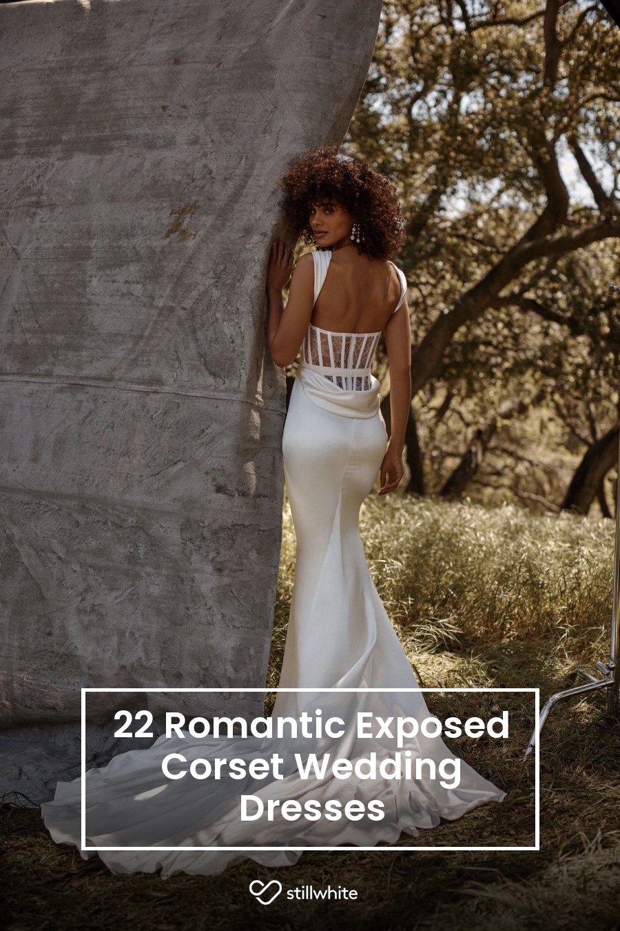 22 Romantic Exposed Corset Wedding Dresses – Stillwhite Blog