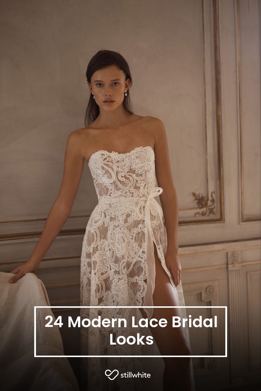 24 Modern Lace Bridal Looks – Stillwhite Blog