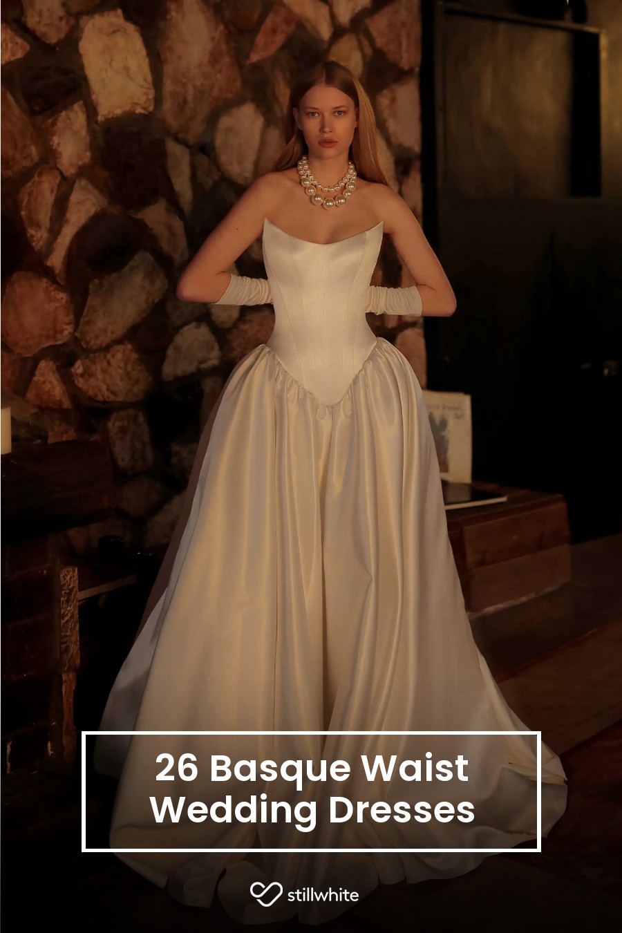 26 Basque Waist Wedding Dresses – Stillwhite Blog